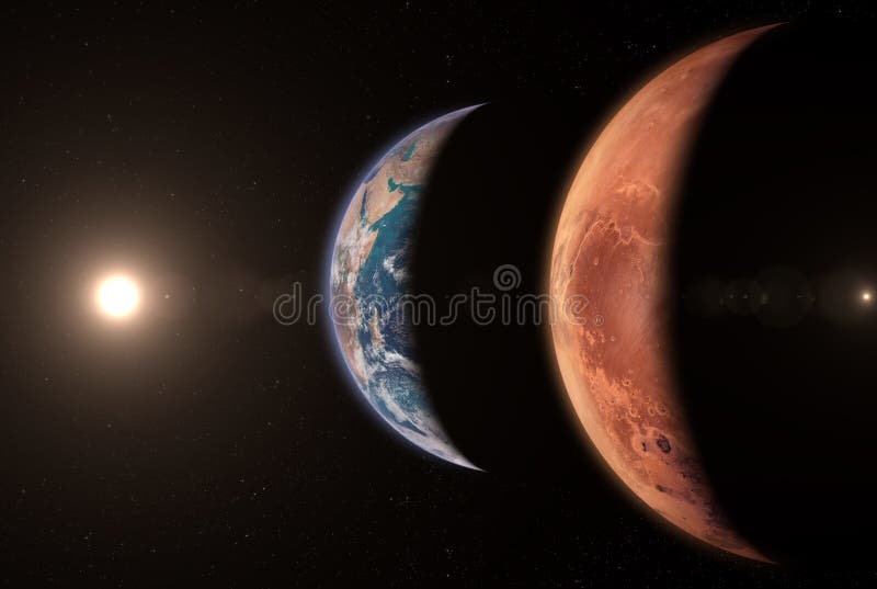 Planets on Parade: Six Planets Set To Align Stock Image - Image of ...