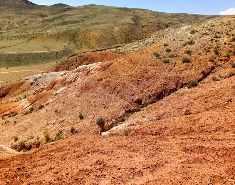 Mars fields in Altai stock photo. Image of wilderness - 223790100