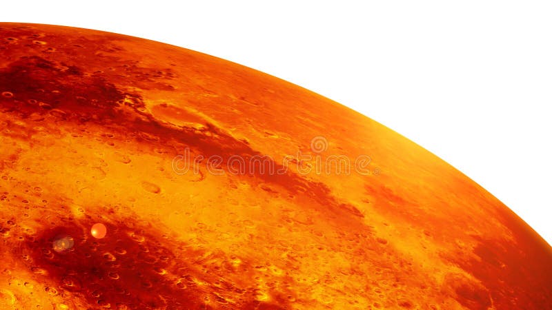 Mars - High Resolution Best Quality Solar System Planet. Stock ...