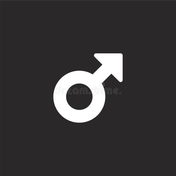 Mars Icon. Filled Mars Icon for Website Design and Mobile, App ...