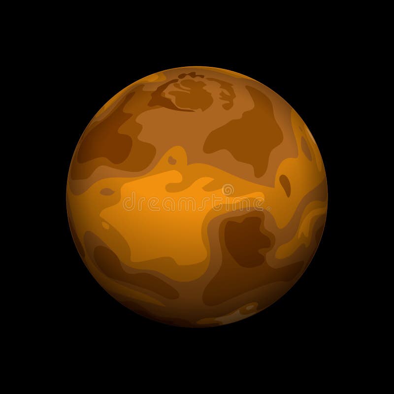 Mars icon, isometric style stock vector. Illustration of comet - 128937696