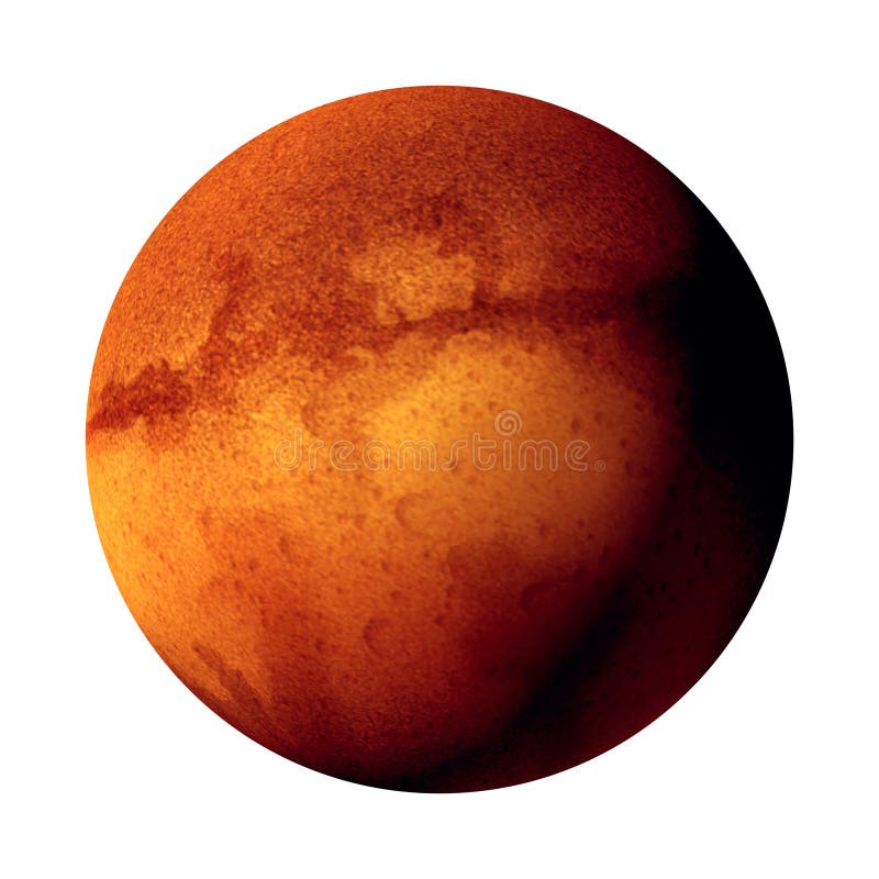Mars Isolated Planet stock illustration. Illustration of illlustration ... Mars Isolated Planet stock illustration. Illustration of illlustration ...