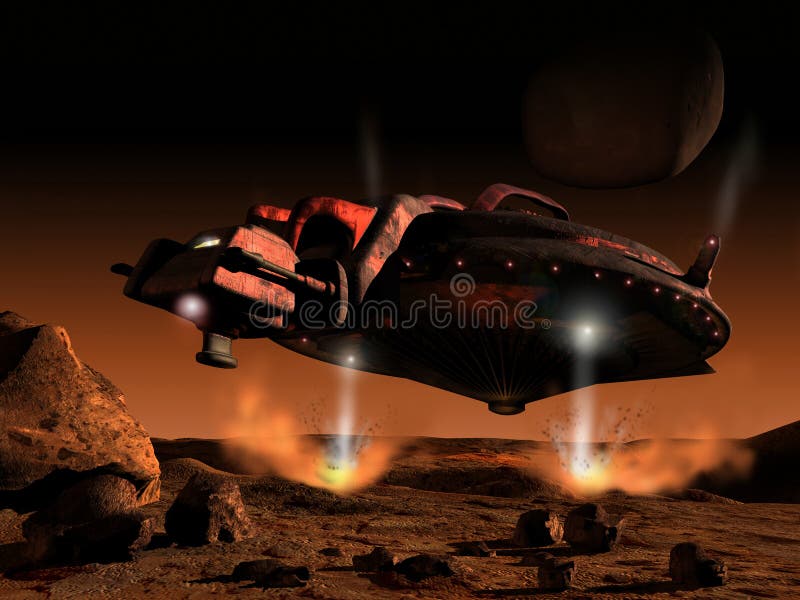 Alien attack stock illustration. Illustration of attack - 100510370