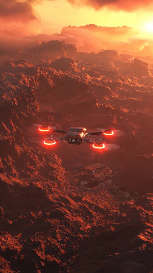 Mars-like Terrain Assessed with Robotic Drones for Planetary ...