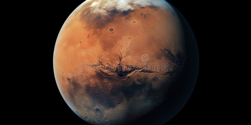 Mars planet stock illustration. Illustration of mars - 282959580