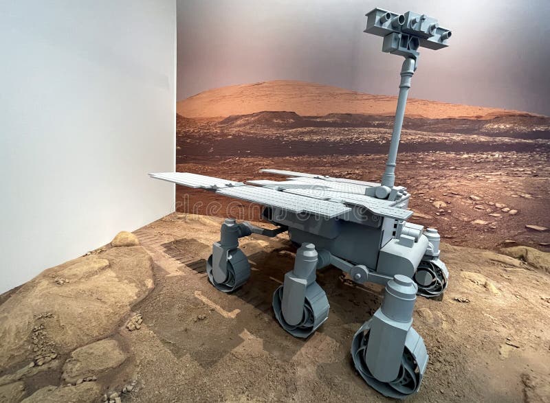 Mars Rover on Display at the Space Expo in Stock Image - Image of rover ...