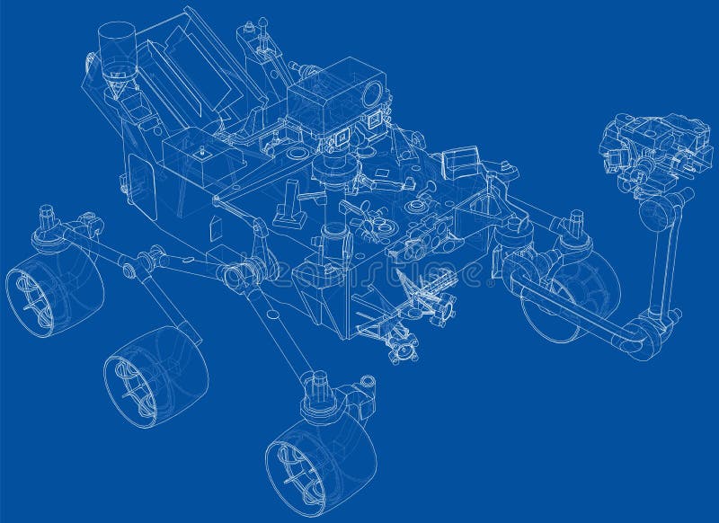 Rover Blueprint Stock Illustrations – 130 Rover Blueprint Stock ...