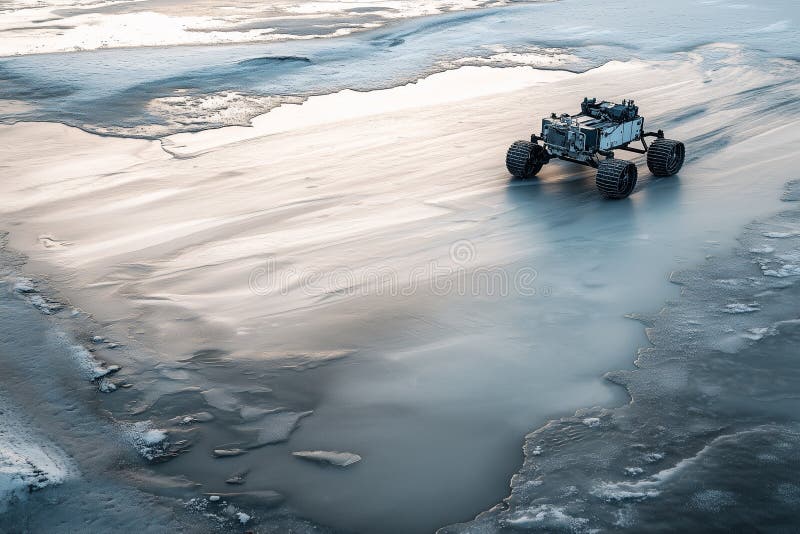 Mars Sample Return Rover Explores Frozen Terrain on Another World with ...