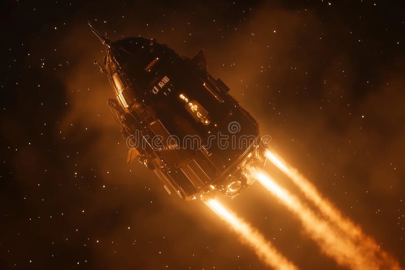 Mars Sample Return Spacecraft Soaring through the Cosmos while ...