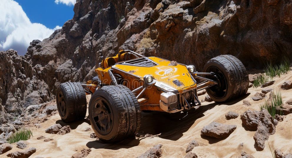 The Mars Surface Adventure Involves Rover Driving through a Landscape ...