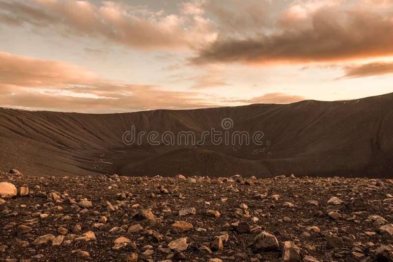 Mars surface landscape stock image. Image of hill, nasa - 66113369