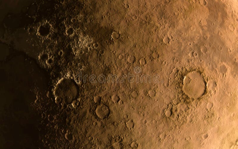 Mars surface stock image. Image of crater, ground, abstract - 52569065