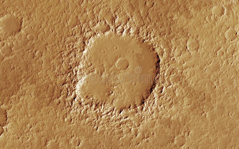 Mars surface stock photo. Image of desert, crater, abstract - 52569072