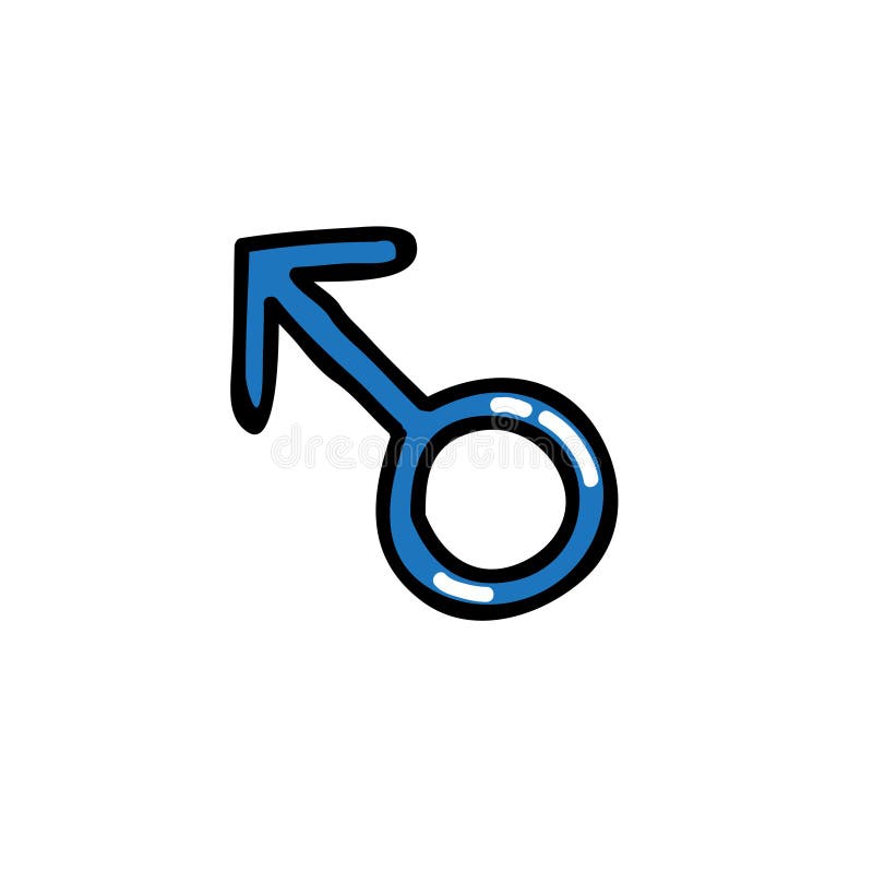 Mars Symbol Glyph Vector Icon, Symbol or Logo. Stock Vector ...