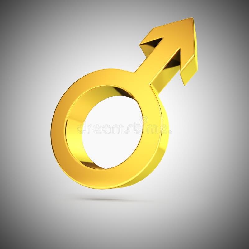 Mars symbol stock illustration. Illustration of gold - 31672990