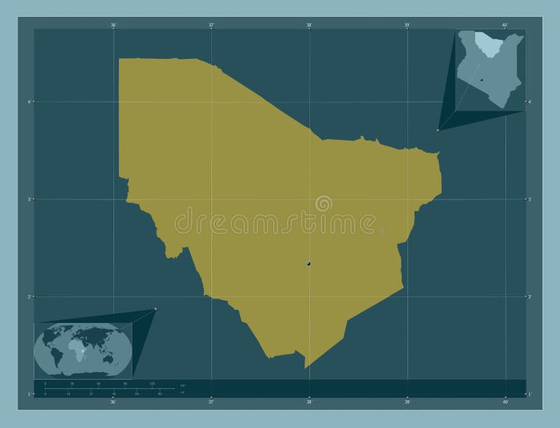 Marsabit, Kenya. Solid. Capital Stock Illustration - Illustration of ...