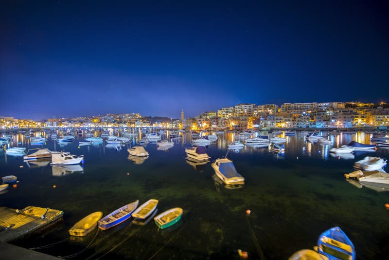 Marsascala, Malta stock photo. Image of malta, fisherboats - 80746380