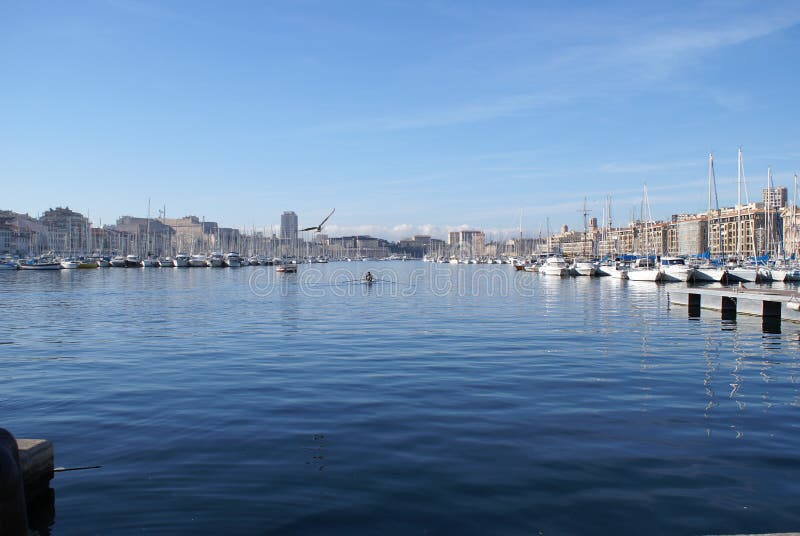 Marseille harbor stock photo. Image of provence, cargo - 4686240