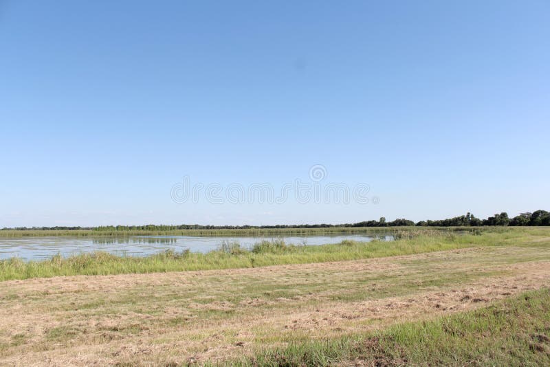 Marsh Along Panther Point Trail Stock Photo - Image of savanna, wetland ...