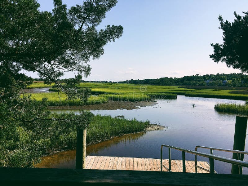The Marsh by the Beach Pt. 2 Stock Photo - Image of water, marsh: 121304338