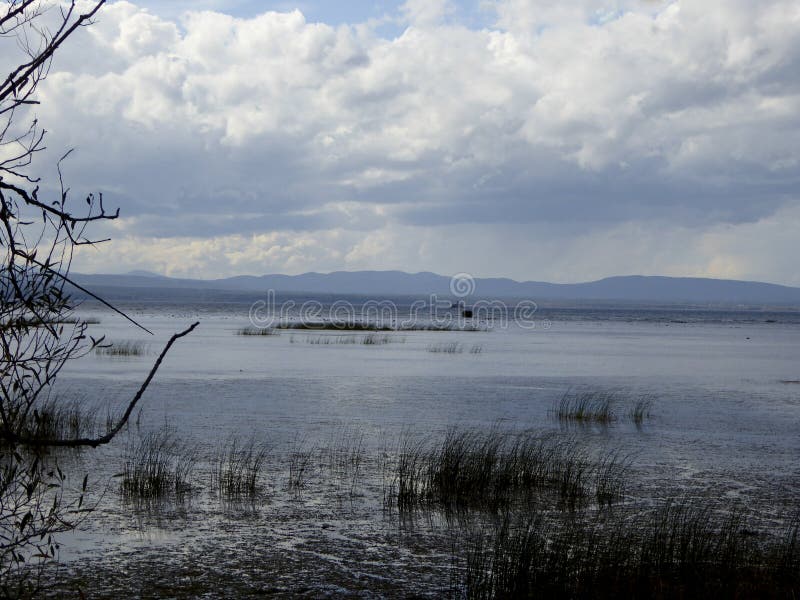 Marsh waters stock image. Image of causeway, clouds, ripple - 45359113
