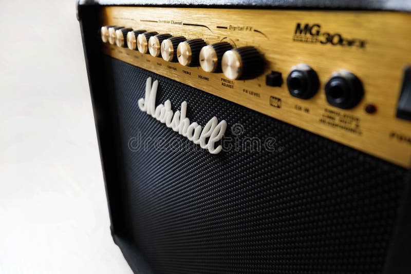 Marshall 30DFX Amplifier editorial photo. Image of view - 102503416