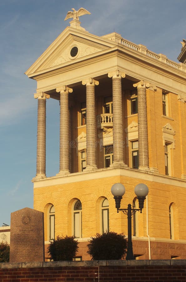 Historic Harrison County Courthouse Located Marshall Tx Stock Photos ...