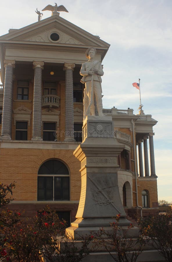 Marshall TX - January 8, 2025: Historic Harrison County Courthouse ...