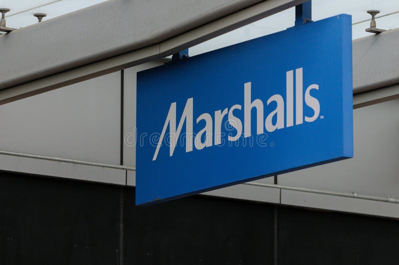 Marshalls Store Sign in Toronto Editorial Stock Image - Image of facade ...
