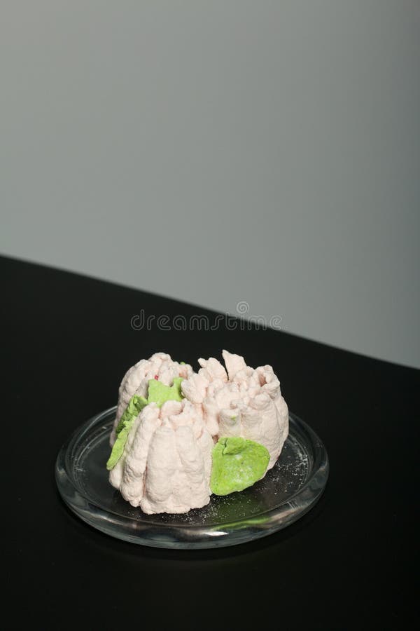 Marshmallow Tulips. Zephyr Flowers Stock Image - Image of marshmallow ...