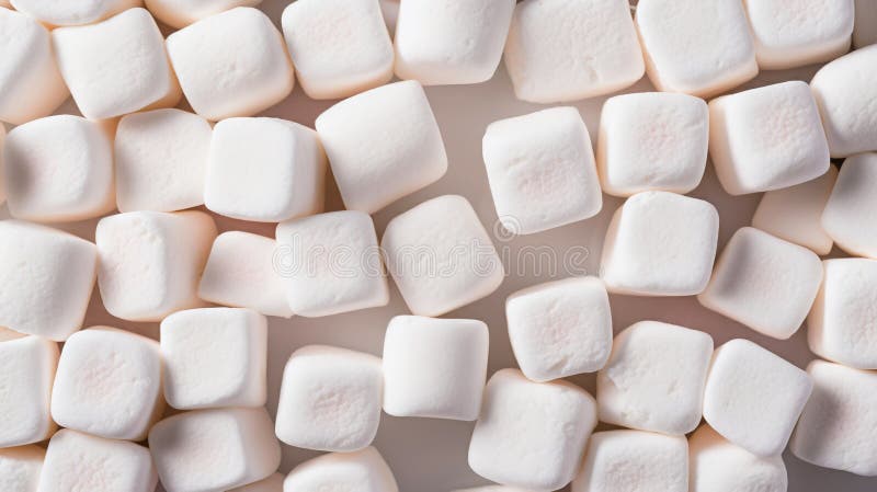 Marshmallows Background. Texture of Colorful Mini Marshmallows Stock ...