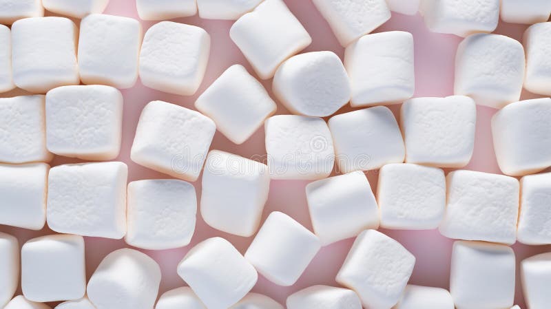 Marshmallows Background. Texture of Colorful Mini Marshmallows Stock ...