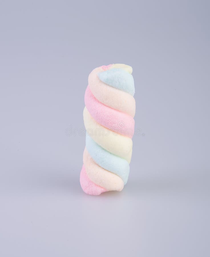 Marshmallows or Marshmallows Candy on the Background. Stock Image ...