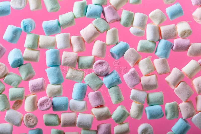 Colorful mini marshmallows stock photo. Image of color - 156700440