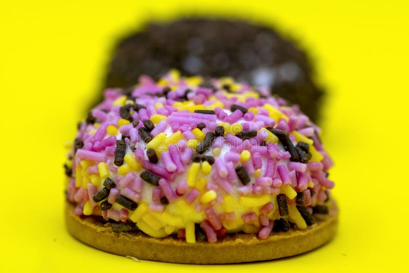 Marshmellow biscuit stock photo. Image of breakfast - 246533366