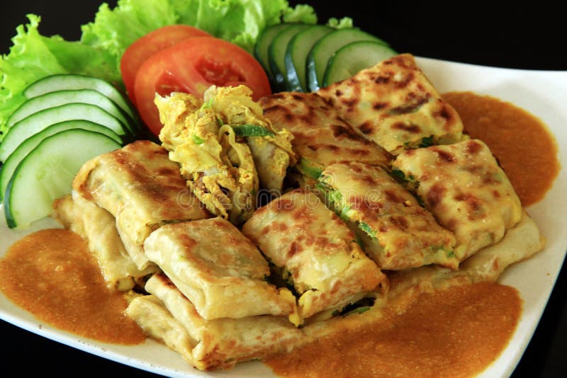 Martabak /murtabak Asian Food Stock Photo - Image of asian, martabak ...