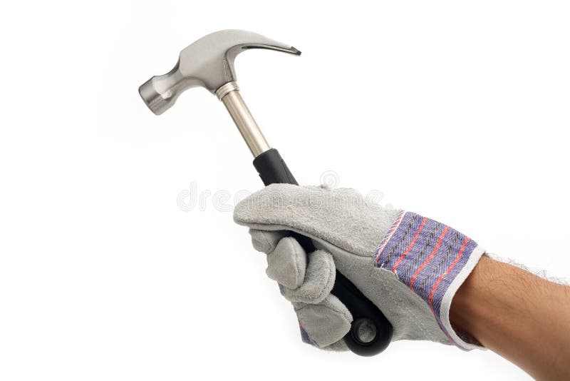 Marteau De Fixation De Main Image stock - Image du matériel, marteau ...