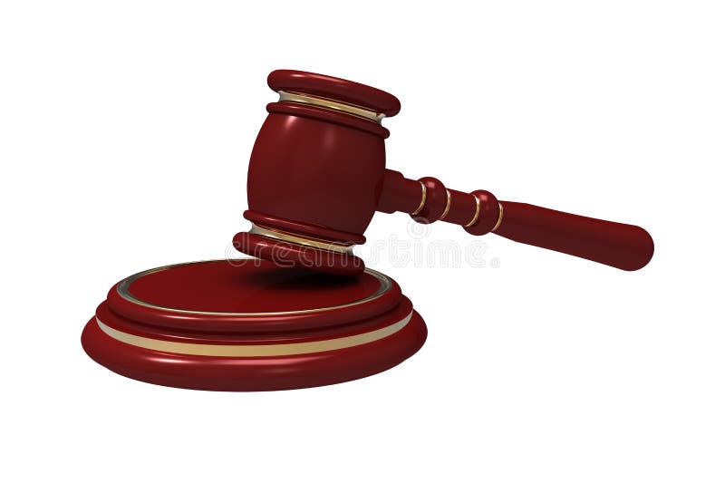 Il Documento Ed Il Martello Di Legge E Della Giustizia Progettano ...