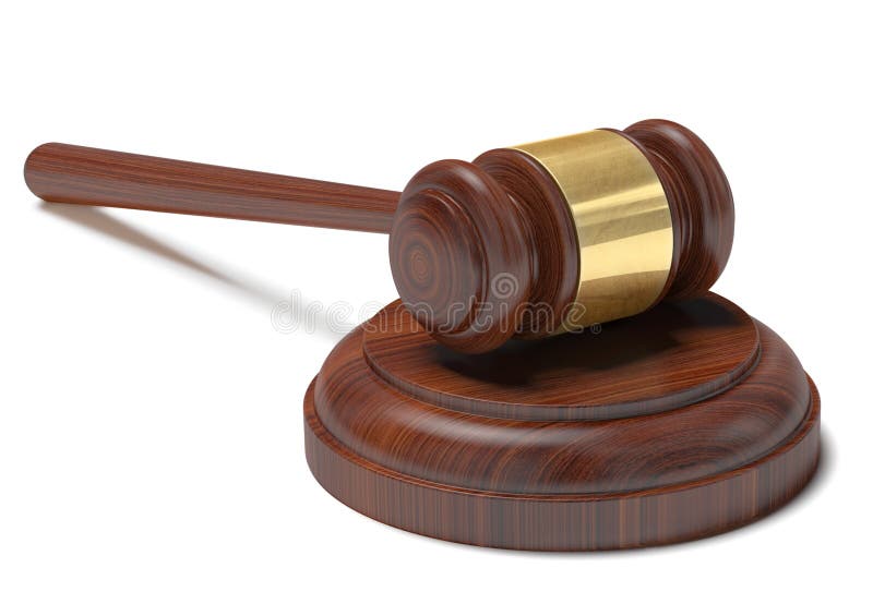 Martelo do leilão ilustração stock. Ilustração de madeira - 20827109