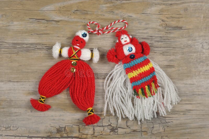 Martenitsa stock image. Image of specific, luck, white - 18650821