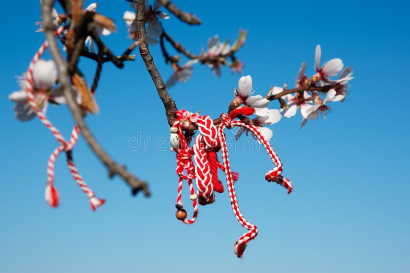 Martenitsa Bulgarian Customs Stock Image - Image of bulgarian, march ...