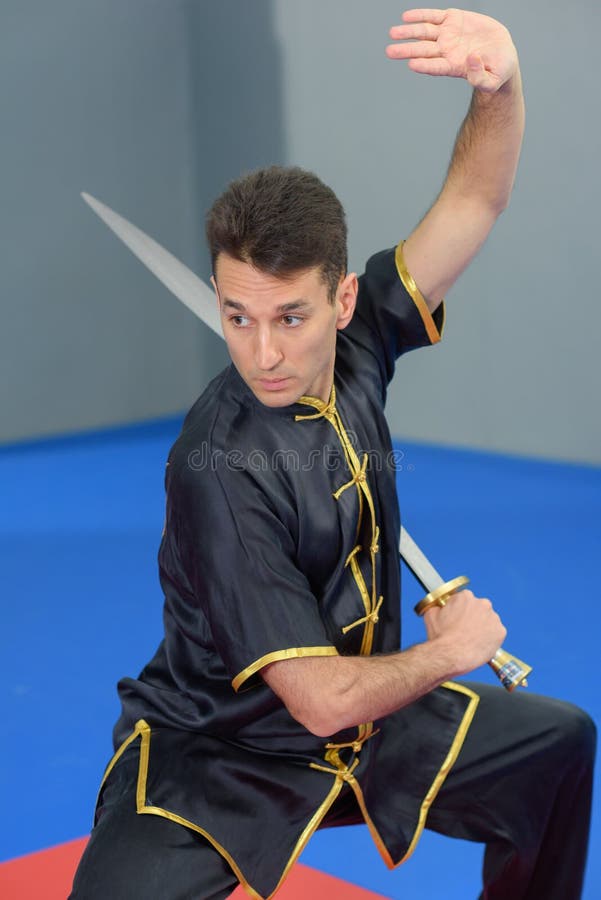 Martial Arts Expert Using Sword Stock Photos - Free & Royalty-Free ...