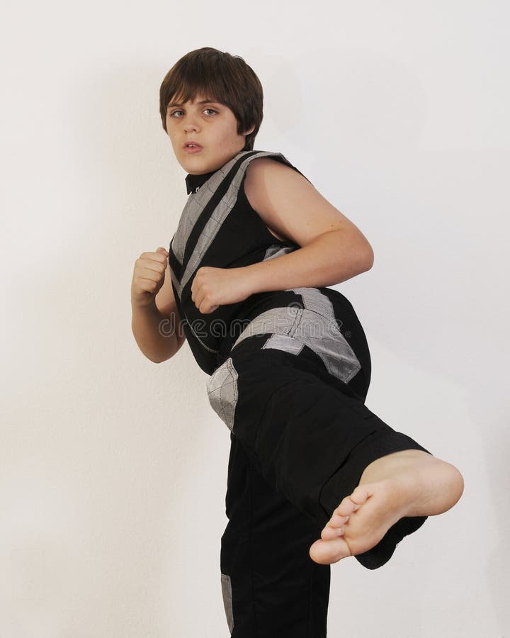 Martial Arts Fighter stock image. Image of fighting, teen - 7095651