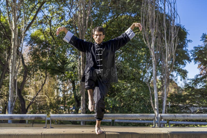 Karate Kid Crane Pose