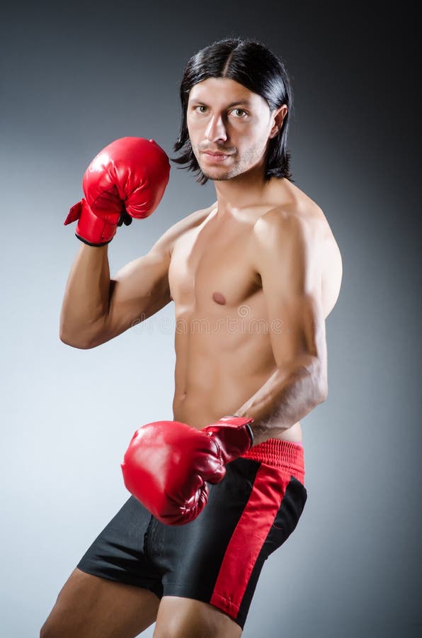 Martial arts fighter stock image. Image of glasses, hitting - 44323203