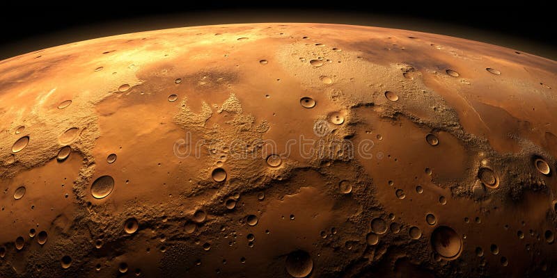 Martian Surface Texture a Flat Representation of the Landscape of the ...