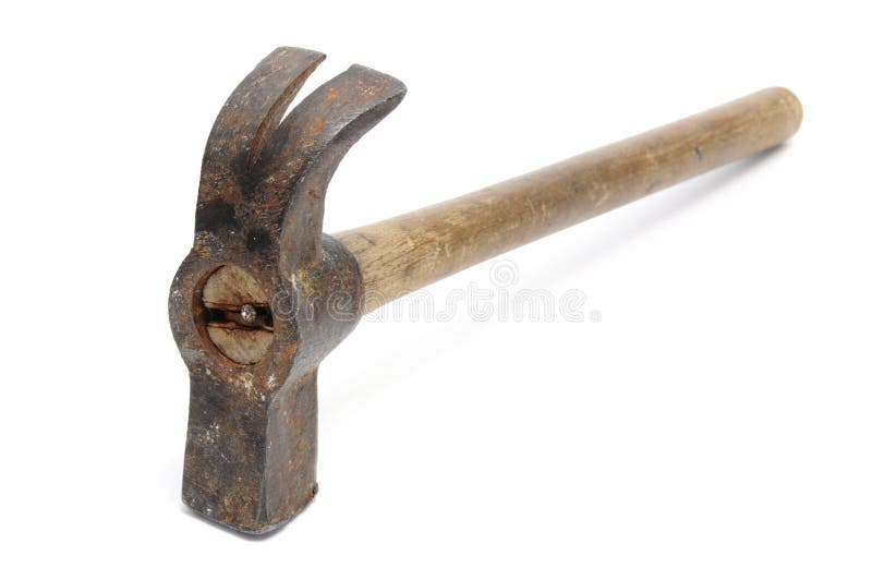 Martillo imagen de archivo. Imagen de carpintero, blanco - 14226491