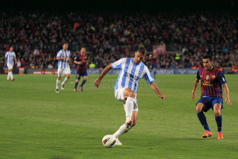 Martin Demichelis - Malaga CF Editorial Photo - Image of barcelona ...