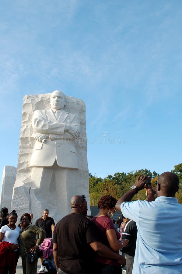 Martin Luther King Jr. Memorial, Washington DC Editorial Image - Image ...