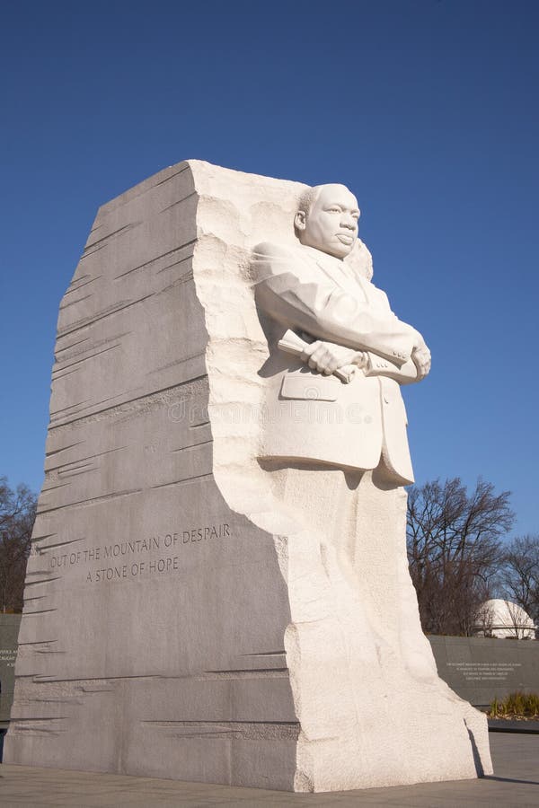 Martin Luther King Memorial Front View Editorial Image - Image of ...